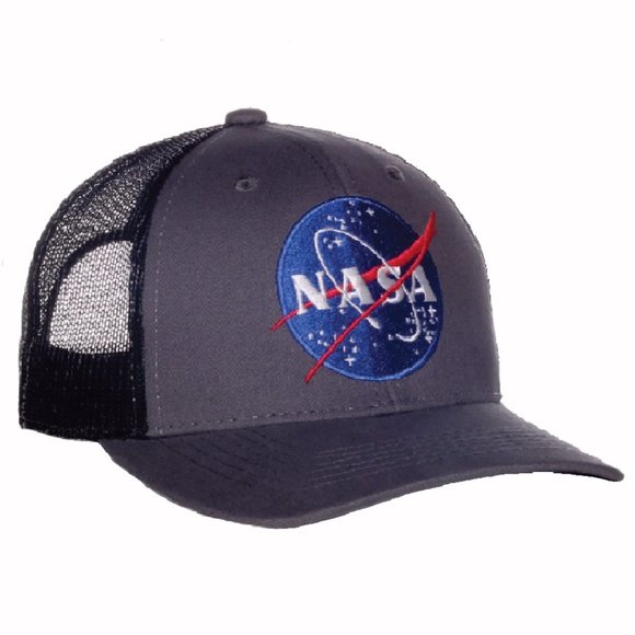 Nasa | Accessories | Nasa Logo Space Mesh Cap Hat New Fast Shipping ...